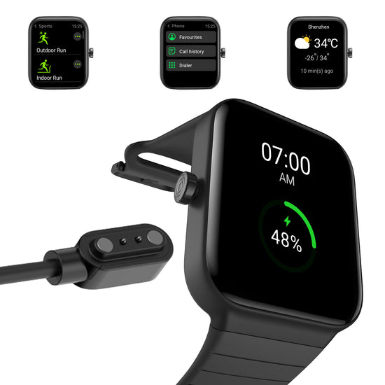 Padmate C22 Alexa Bluetooth 1.8" Smart Watch